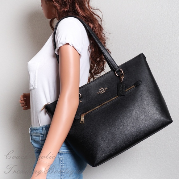 Coach | Bags | Nwt Coach Crossgrain Leather Gallery Tote Wallet | Poshmark